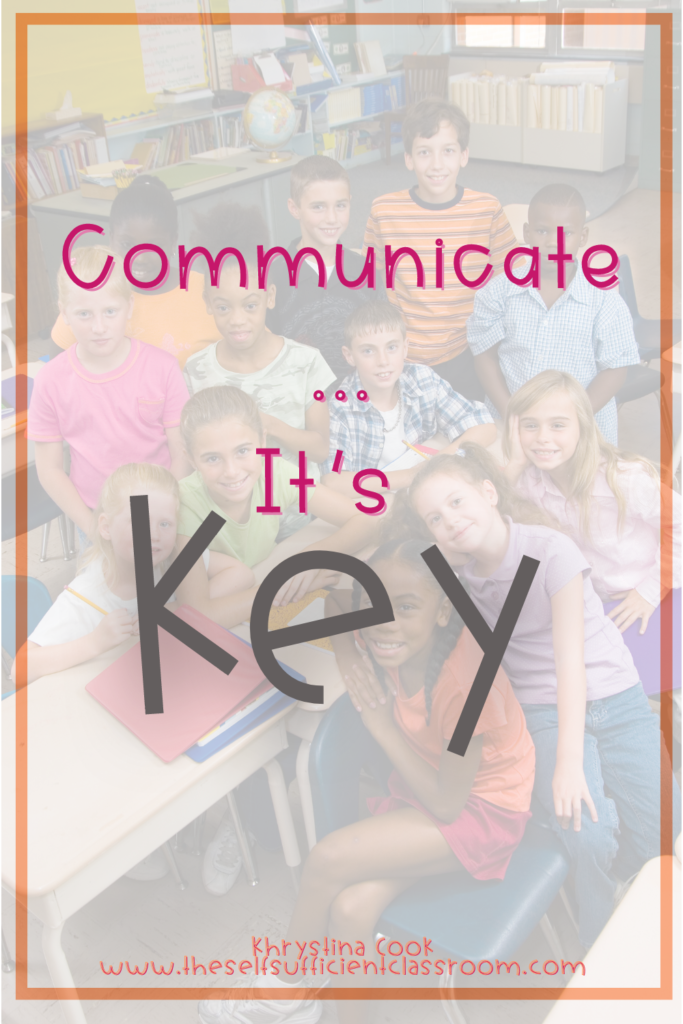 Classroom Relationships - The Self-Sufficient Classroom